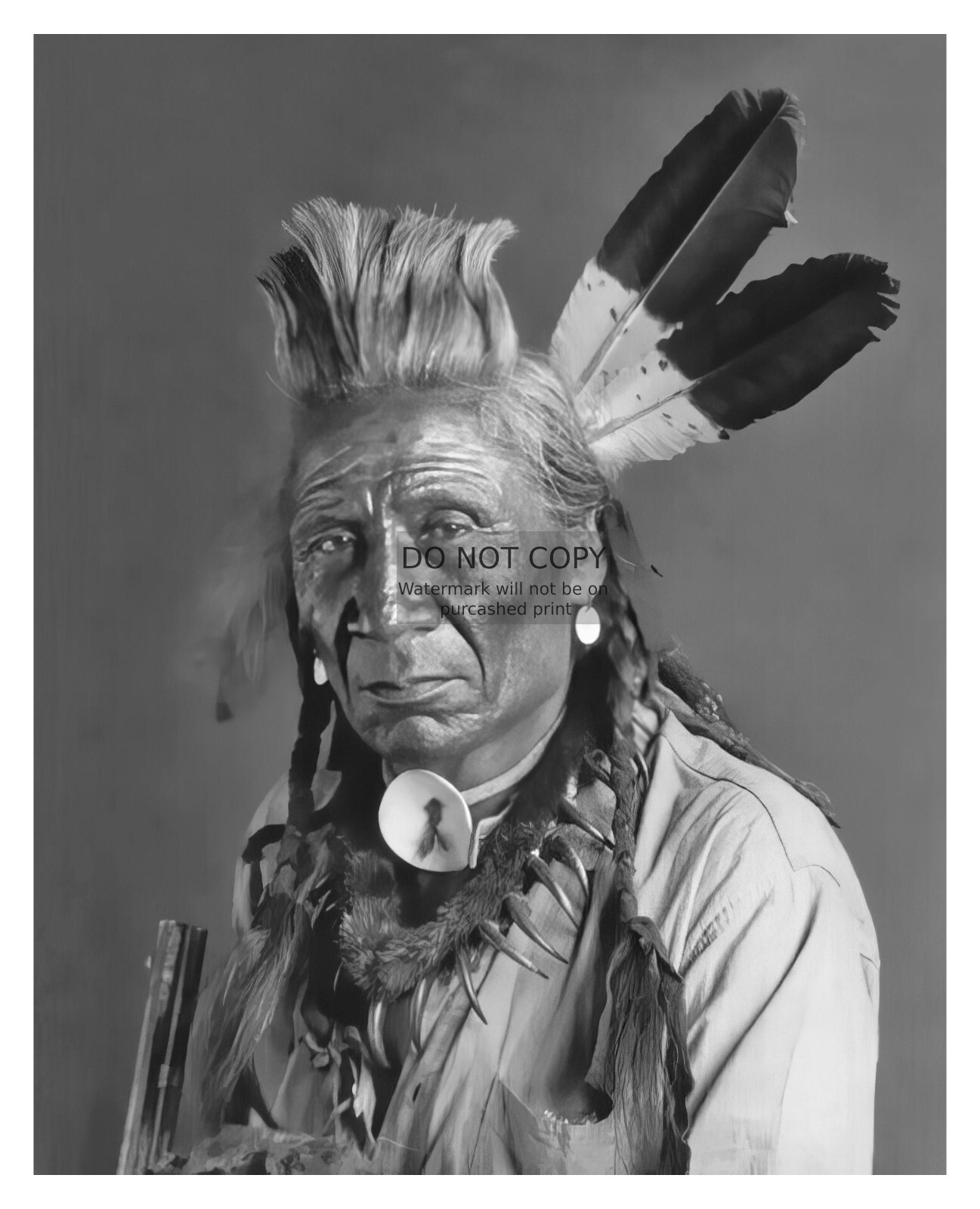 CHIEF WEASEL TAIL BLACKFOOT NATIVE AMERICAN MAN 8X10 PHOTO | eBay