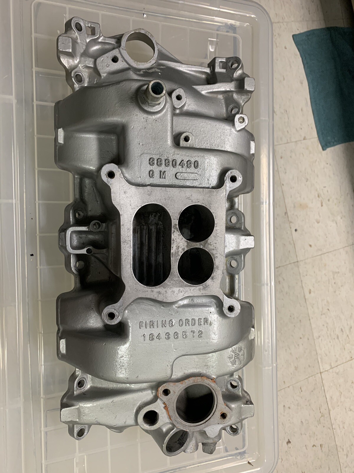 GM 3890490 Intake Manifold 4 BBL L79 VETTE Chevelle for sale online | eBay