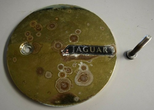 JAGUAR METAL CENTER HUBCAP HUB CAP 7" DIAMETER WITH 1 SCREW | eBay
