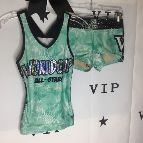 Cheerleading Uniform Practice World Cup Adult Small | eBay
