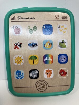 BABY EINSTEIN MAGIC TOUCH CURIOSITY TABLET INTERACTIVE MUSICAL LEARNING ...