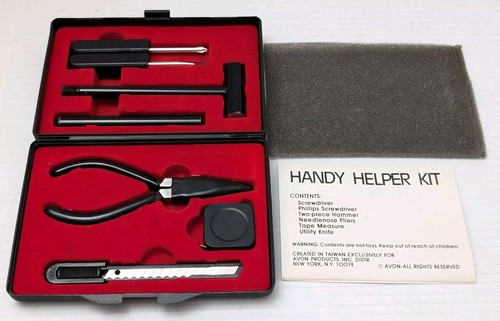 Avon handy helper 7 piece tool kit with case | eBay