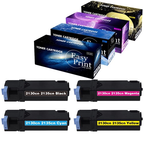 4PK DE2135 2135 Toner Cartridge 2130 2135 Laser Printer SET | eBay