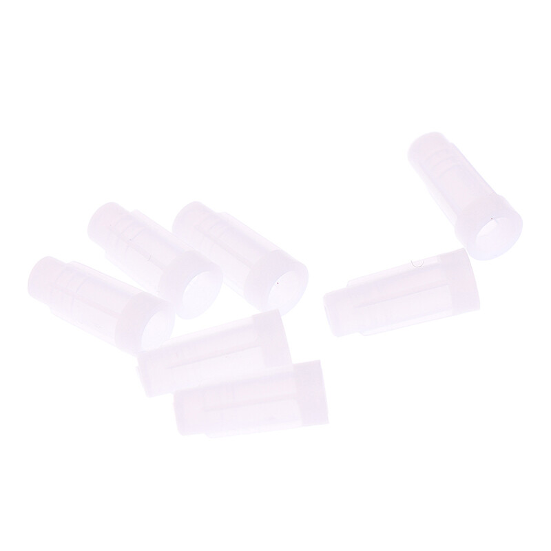 100pcs Syringe Head Caps Syringe Dispenser Dispensing Needle Sealing ...