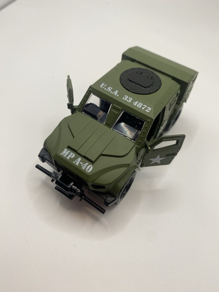 US Army MP A-40 Vehicle Diecast with opening doors | eBay