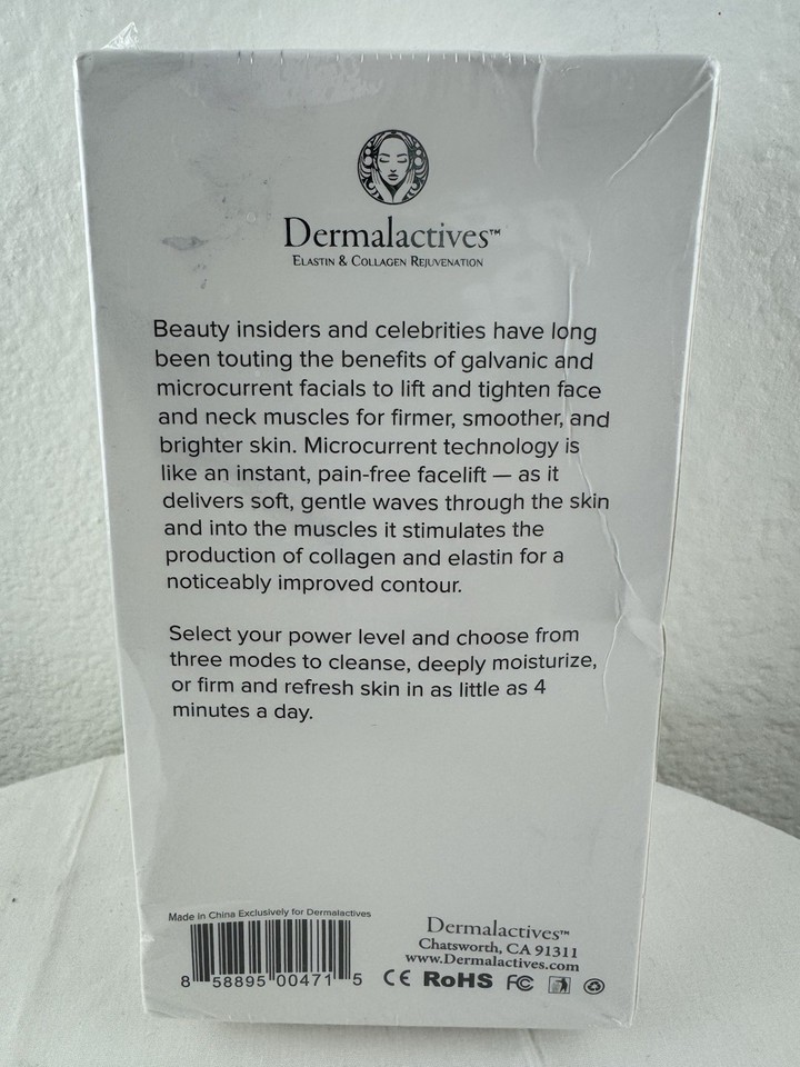 Dermalactives Microcurrent Facial Toning Device for Elastin And ...