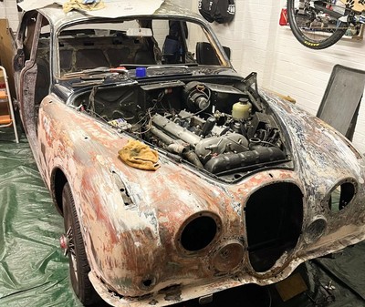 1968 Jaguar Mark 2 rolling shell and 3.8-litre Engine - Resto Project ...