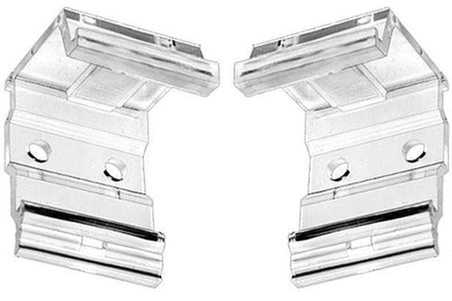 2pcs Clear Plastic Bracket Hidden Mounting Bracket Clips for Some 1 ...