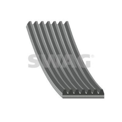SWAG V-Ribbed Belt For DACIA Duster RENAULT Arkana I 17- 117205678R | eBay