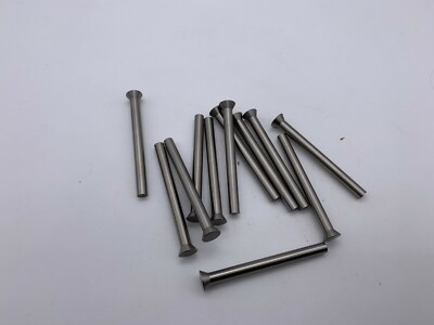 Royal .175" X 2" Long Bevel Headed Punches,Tool Steel Lot Of 12 Pieces ...