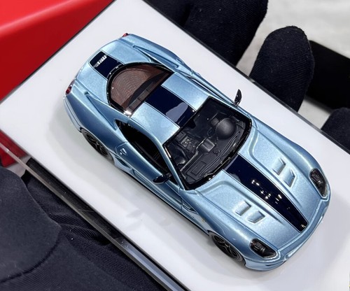 DMH 1:64 Ice Blue 599 GTO Racing Sports Model Diecast Resin Car | eBay
