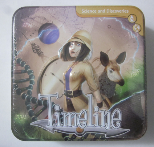 Timeline Science and Discoveries Card Game Asmodee Complete Very for ...