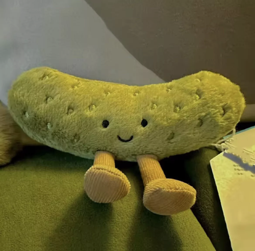 6” Amusable Pickle Soft Plush Toy For Kids And Adults Fun Collectibles ...