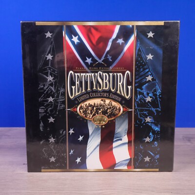 GETTYSBURG 3-Laserdisc BOXED SET LIMITED COLLECTOR'S EDITION WIDESCREEN ...