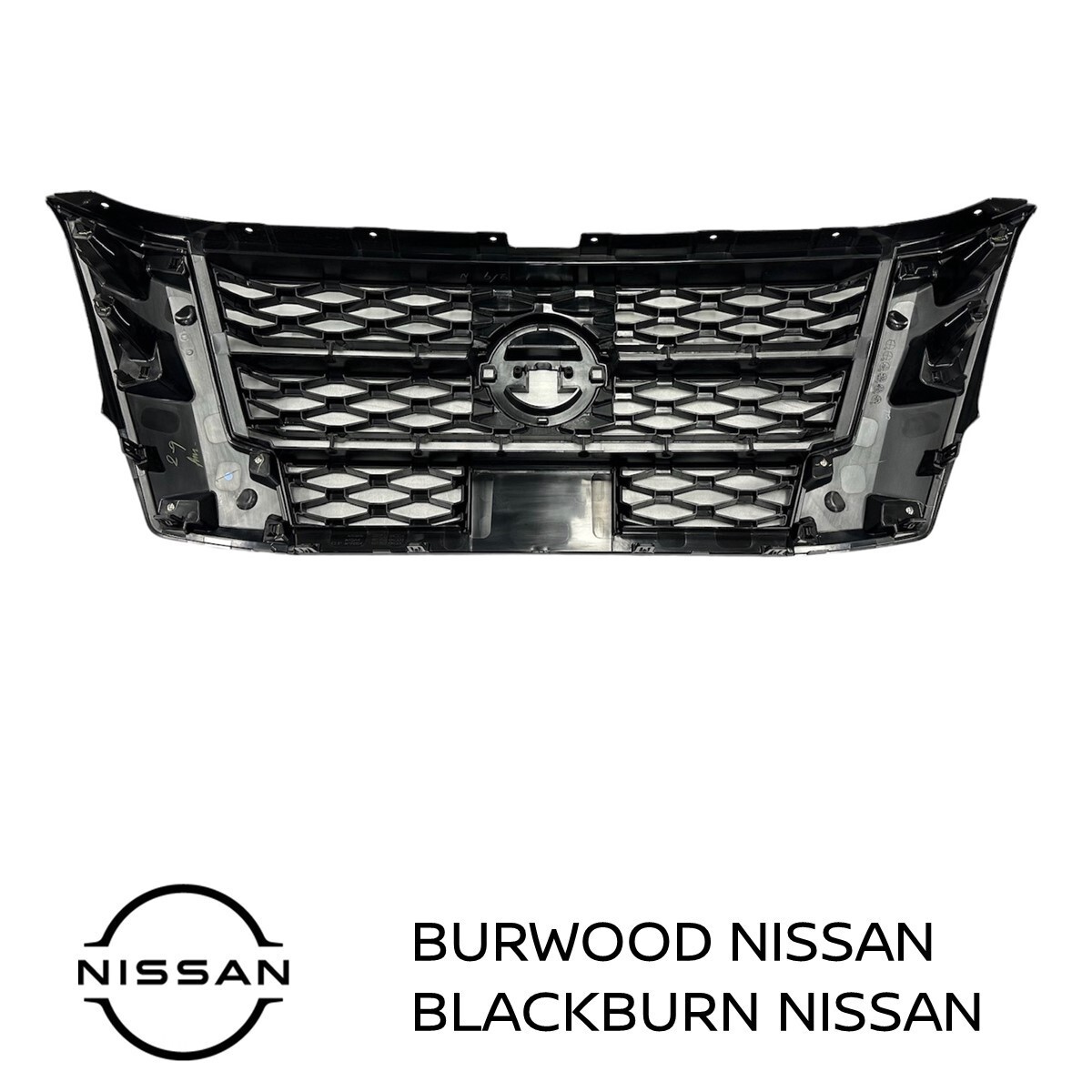 GENUINE NISSAN NAVARA D23 PRO 4X BLACK/GREY GRILLE 11/20 ONWARDS 62310 ...
