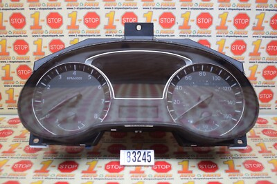 2014 NISSAN PATHFINDER 3.5L MPH INSTRUMENT CLUSTER SPEEDOMETER 24810 ...