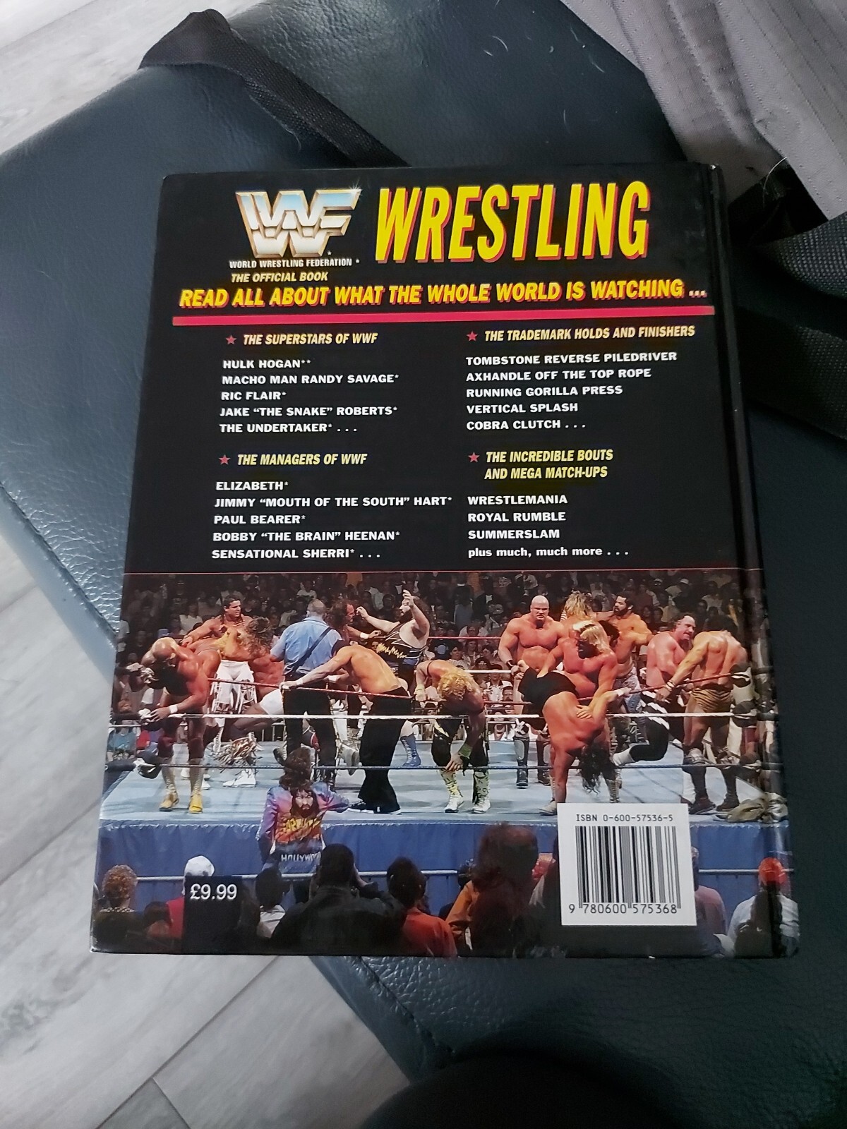 WWF Wrestling The Official Book 1992 Hamlyn | Grelly UK
