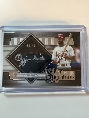 2022 Topps Five Star Ozzie Smith Silver Signatures #’d/40 SS-OS ...
