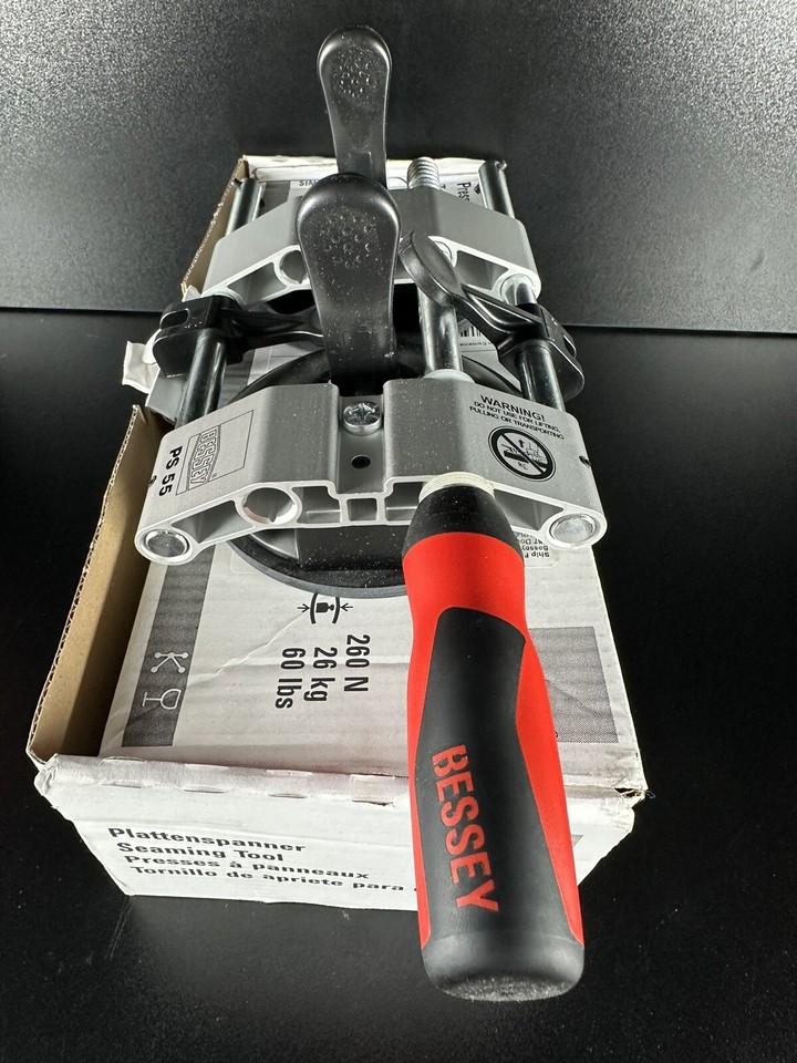 Bessey PS55 Solid Surface Seaming Tool Red/Black/Silver 48 POUNDS ...