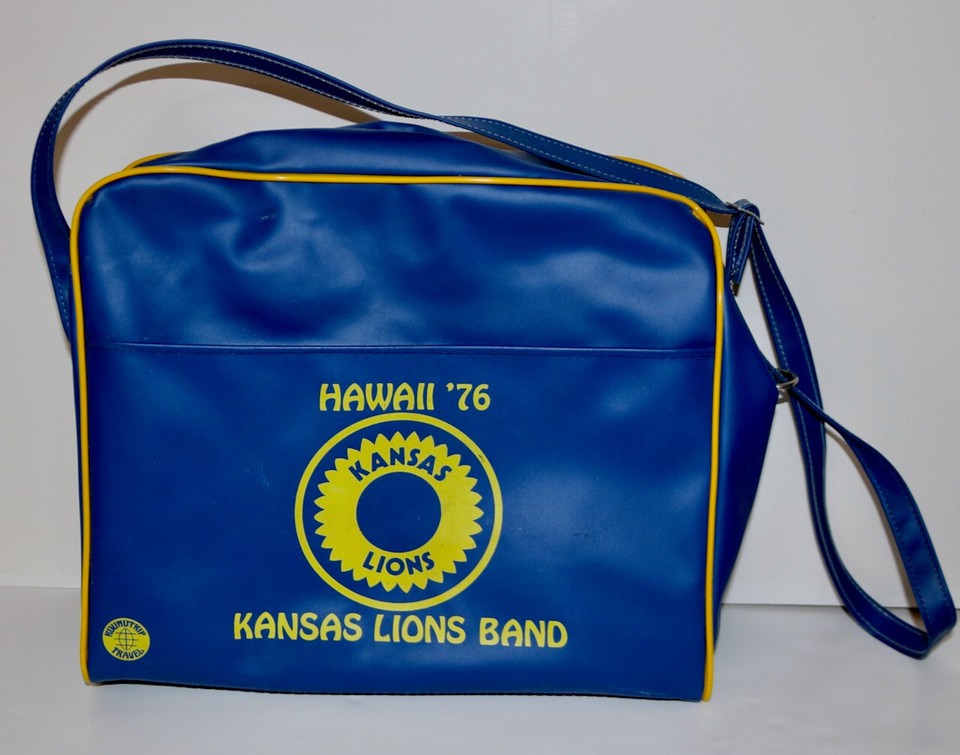 LIONS CLUB vintage lot set beret travel bag pins ribbons ephemera | eBay