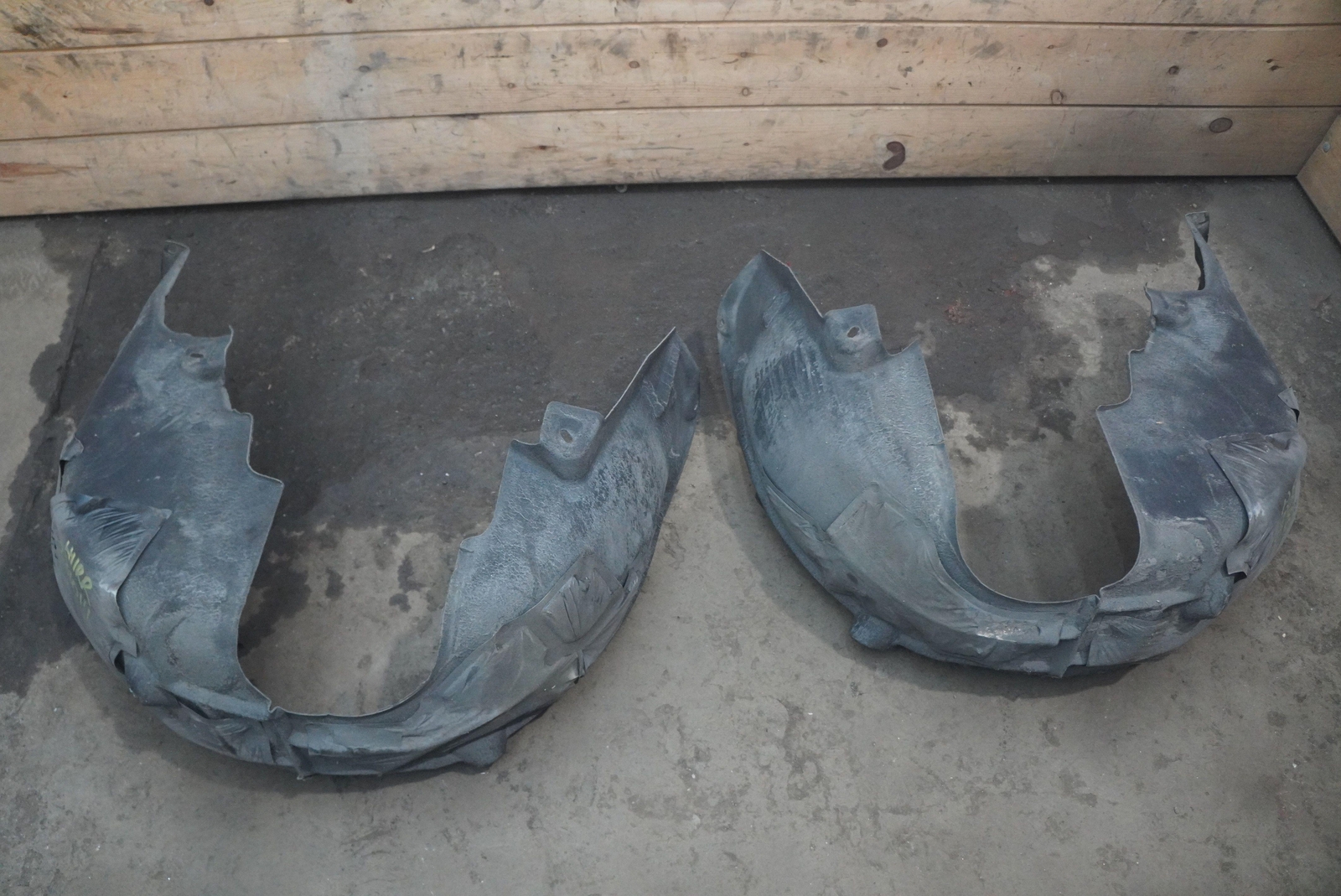 Set 2 Rear Inner Quarter Fender Wheel Well Liner 2226908100 Mercedes ...