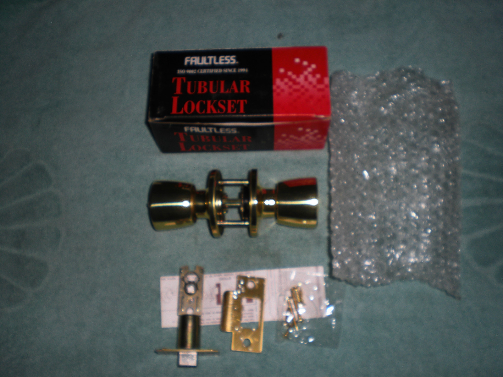 Faultless House interior privacy door lock,knob,latche,set ,bedrooms ...