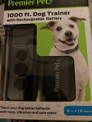 NIB Premier Pet 1000 Ft Dog Trainer With Rechargeable Battery!! | eBay