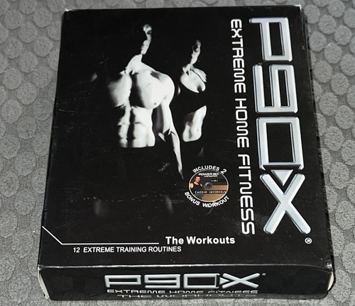 P90X EXTREME HOME FITNESS 12 DISC DVD WORKOUT PROGRAM SET THE WORKOUTS ...