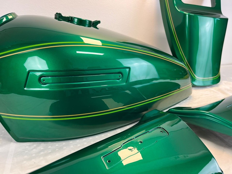 KAWASAKI KZ650 B1 1977 Candy Emerald Green Decal Kit KAWASAKI Z650 | eBay