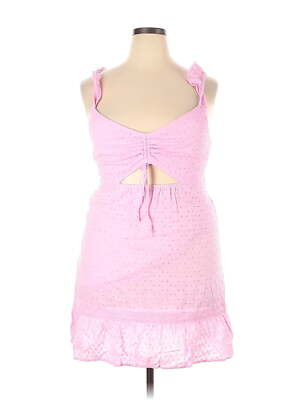 NWT Live To Be Spoiled Women Pink Casual Dress XXL | eBay