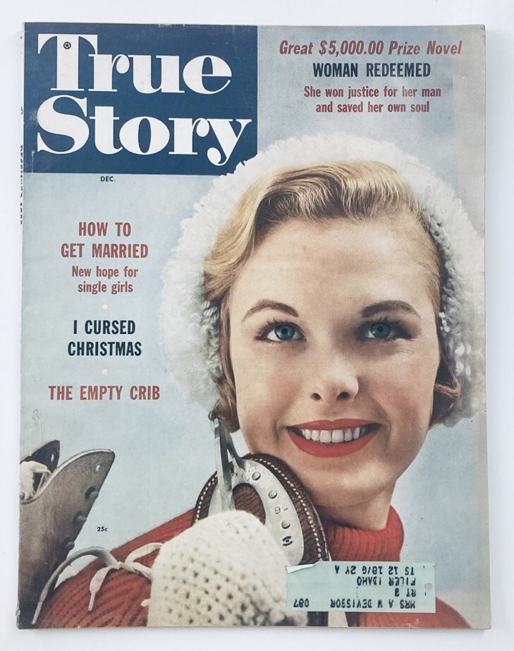 VTG True Story Magazine December 1955 Vol 73 No. 5 I Cursed Christmas ...