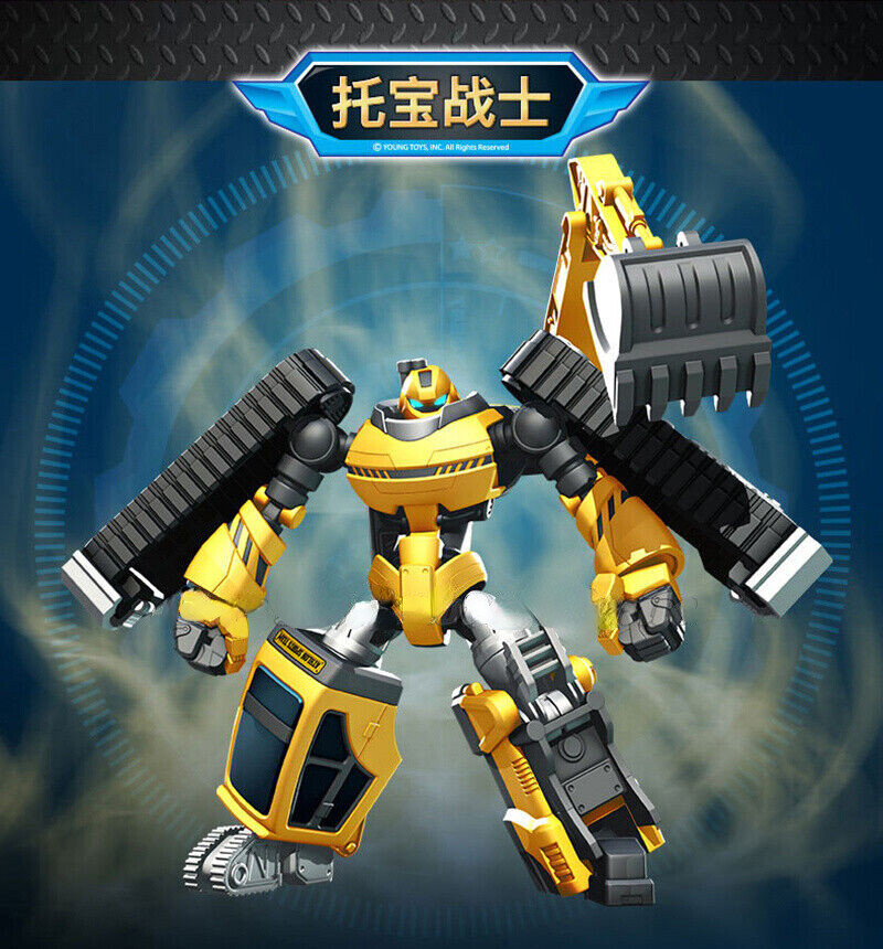 Tobot V Rocky Athlon Vehicle Transforming Robot Excavator Xmas Gift For ...