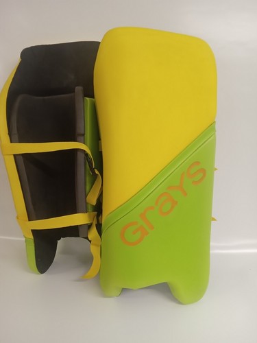 Grays Hockey G90 Goalkeeper Leggurads Special Edition Yellow Junior ...