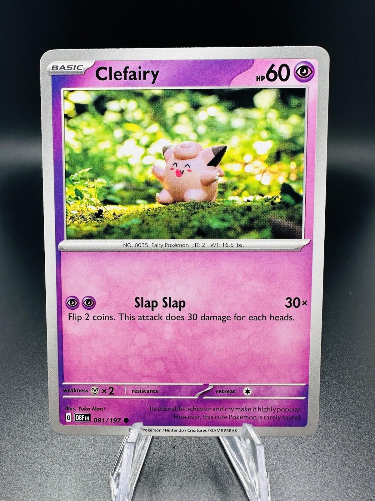 Pokemon TCG - Clefairy 81/197 - Obsidian Flames 2023 | eBay