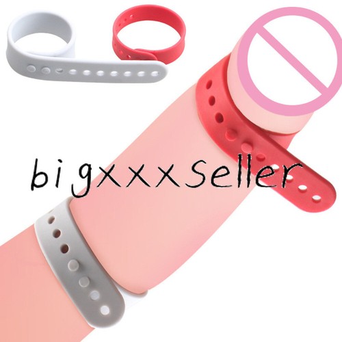 Male Silicon Ball Extender Stretcher Enhancer Enlarger Sleeve Reusable ...