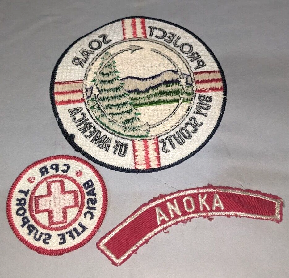 Project Soar & Anoka Boy Scout Patches & CPR Basic Life Support Patch Lot | eBay.de
