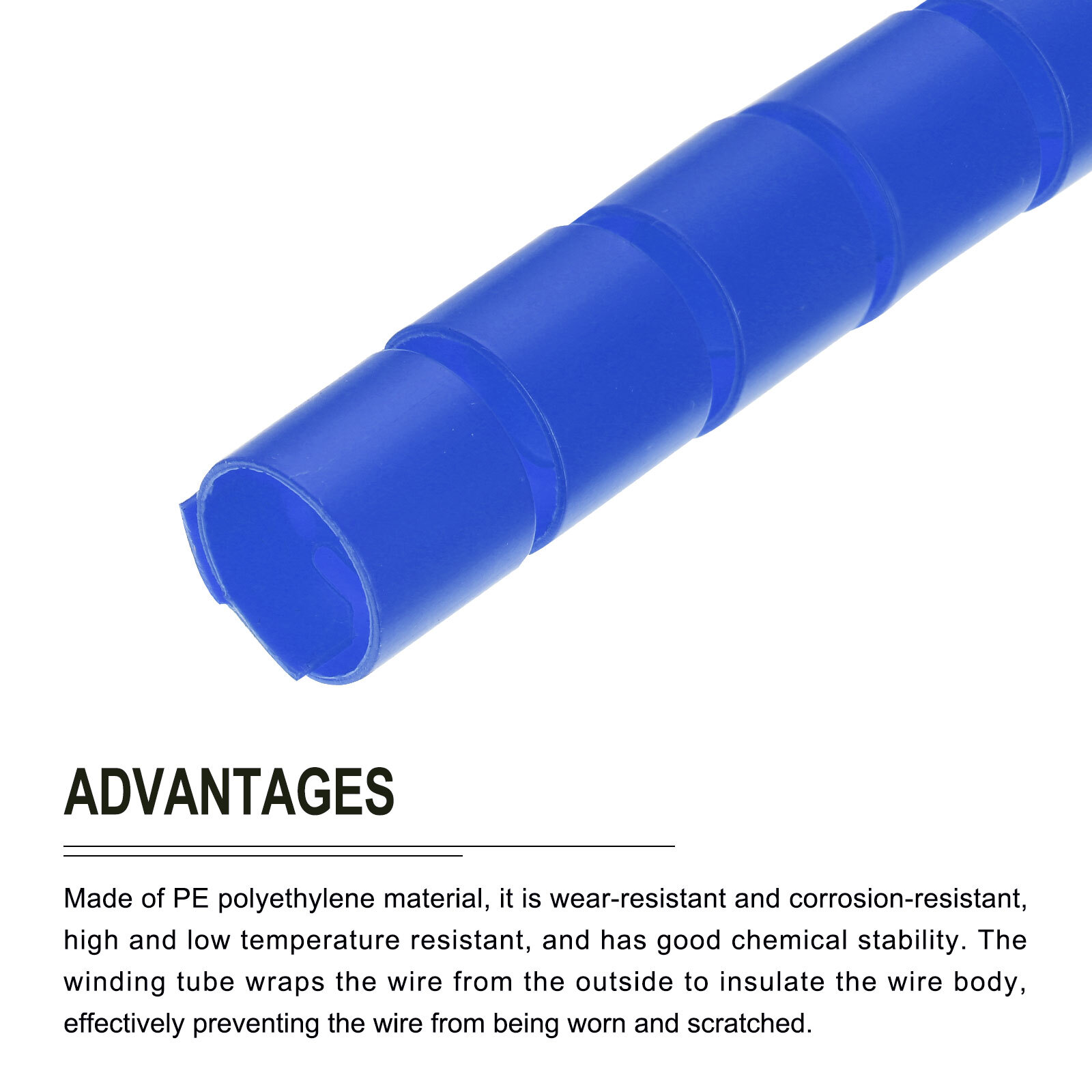 Spirale Enroulement Câble 5M/16,4ft 16mm Cordon organisateur Ordinateur ...