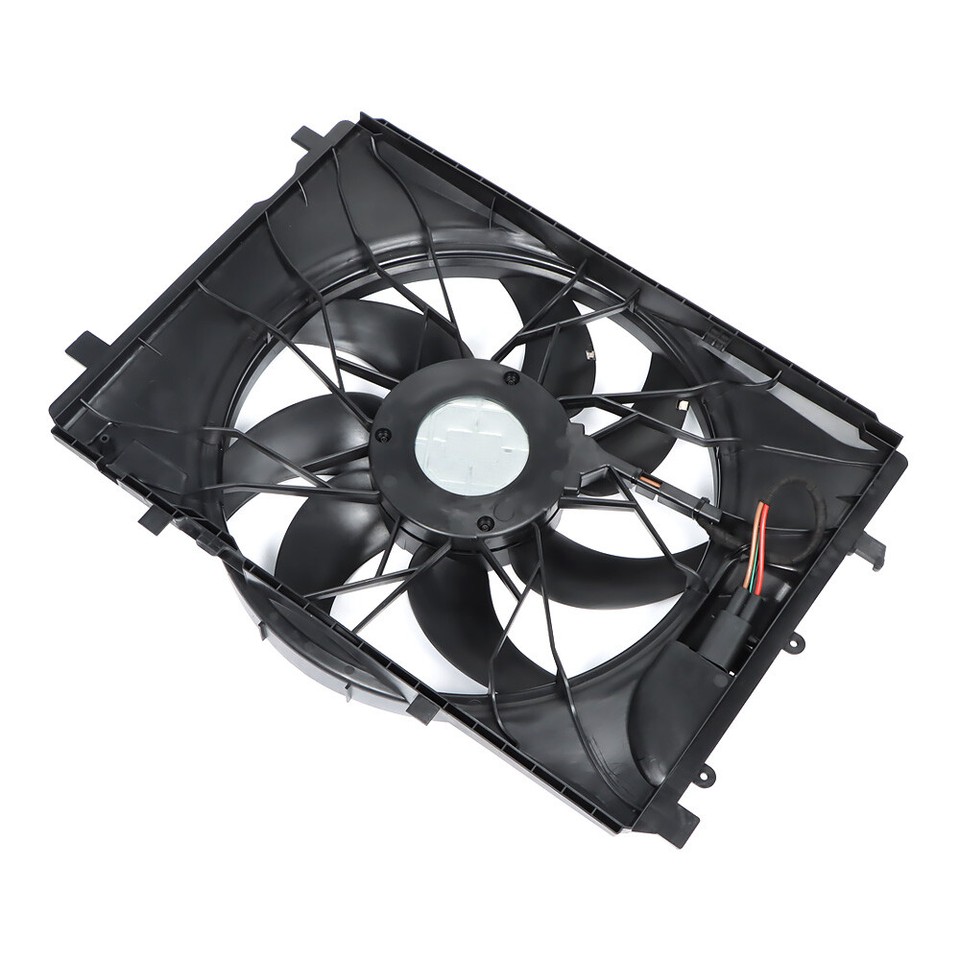 2045000293 Radiator Cooling Fan Assembly For Mercedes E350 E400 C300 ...