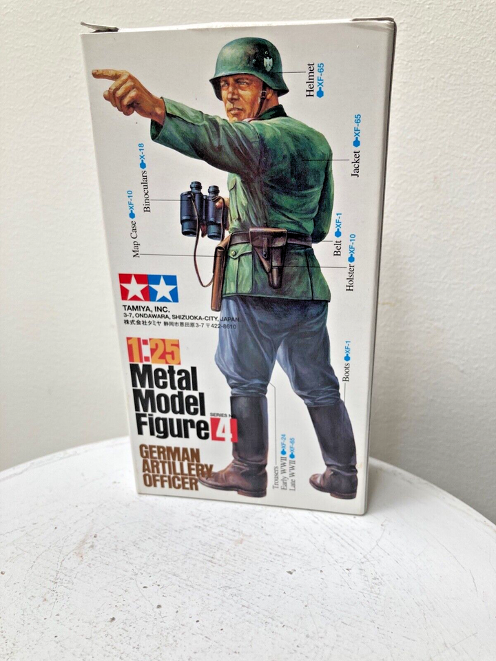 1/25 TAMIYA GERMAN WEHRMACHT Artillery Officer Metal Model Kit in ...