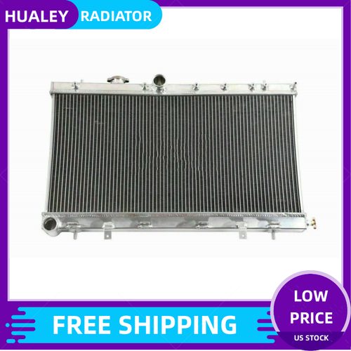 2Row Aluminum Radiator For 2002-07 Subaru Impreza WRX RS Sedan TS Wagon ...