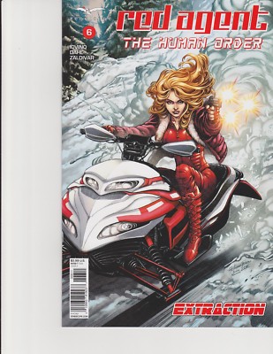 Red Agent Human Order #6 Cover A Zenescope Comic GFT NM Silva | eBay