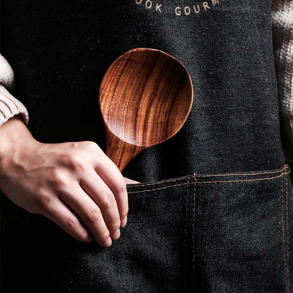 Kitchen accessories Wooden Rice Scooper Rice spoon Cooking tools Rice ...