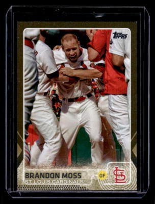 2015 Topps Update Brandon Moss Gold /2015 #US105 | eBay