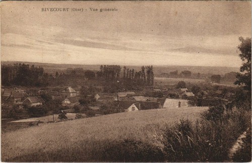 CPA RIVECOURT - Vue générale (131084) | eBay