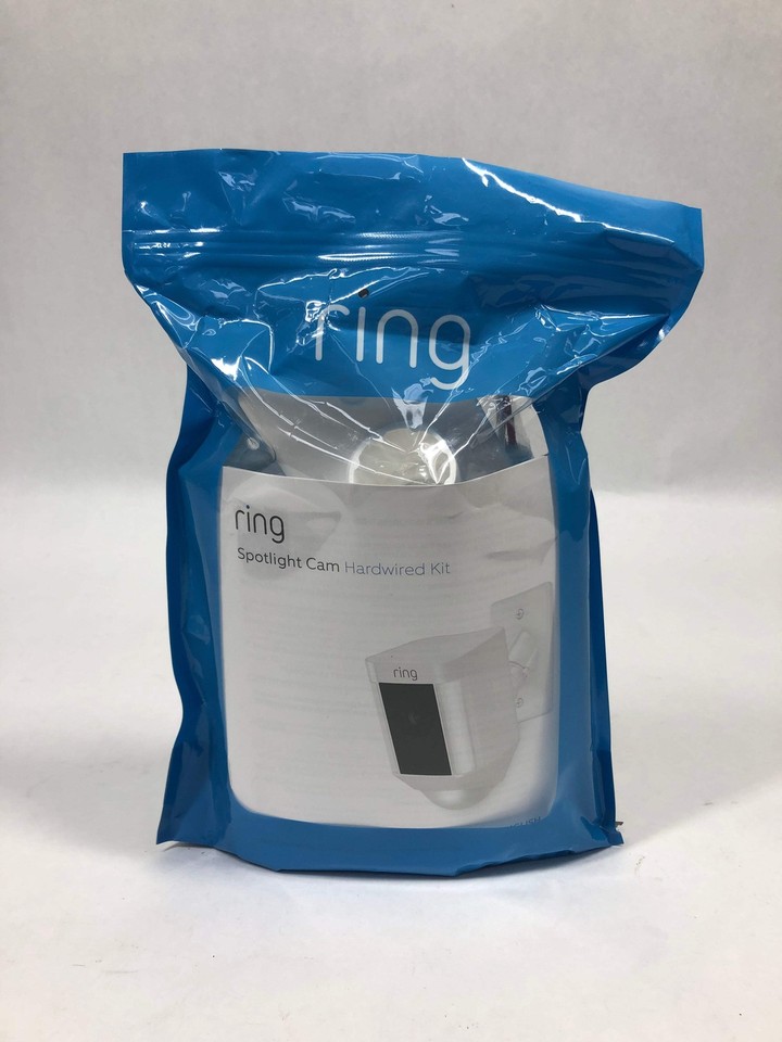 New Ring Spotlight Cam Hardwire Kit White | eBay