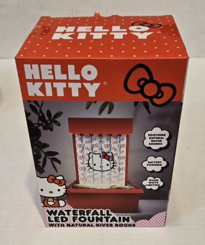 Hello Kitty LED Waterfall Fountain NEW | eBay