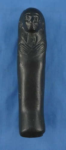 Egyptian Mummy Funerary Figurine Middle Kingdom Ceramic, Hand Painted ...