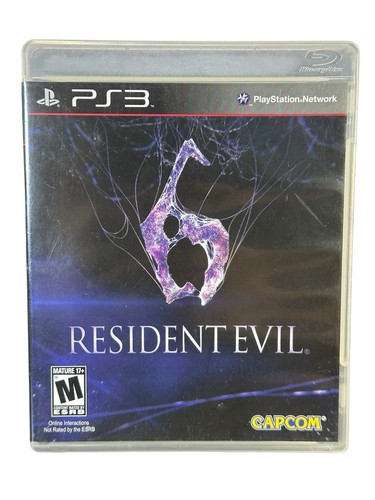 Resident Evil 6 (Sony PS3 PlayStation 3, 2012) Complete w/ Manual ...