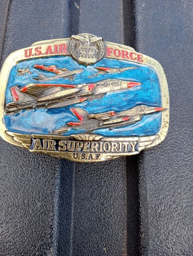 The Great American Buckle Company U.S.A.F. Air Superiority Belt Buckle ...
