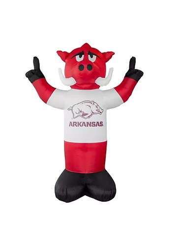 7' Air Blown LED Self-Inflatable NCAA Arkansas Razorbacks TUSK Mascot ...